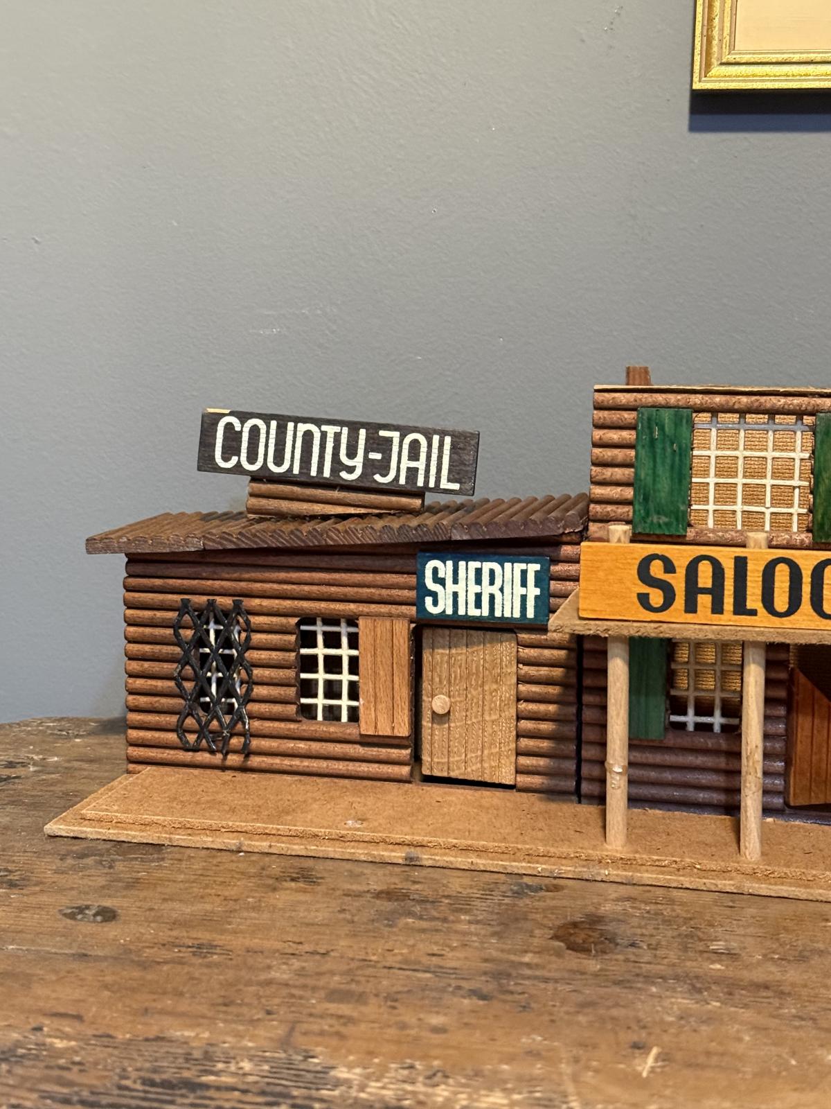 Set vintage „Western Town Main Street” — Sertar Magic