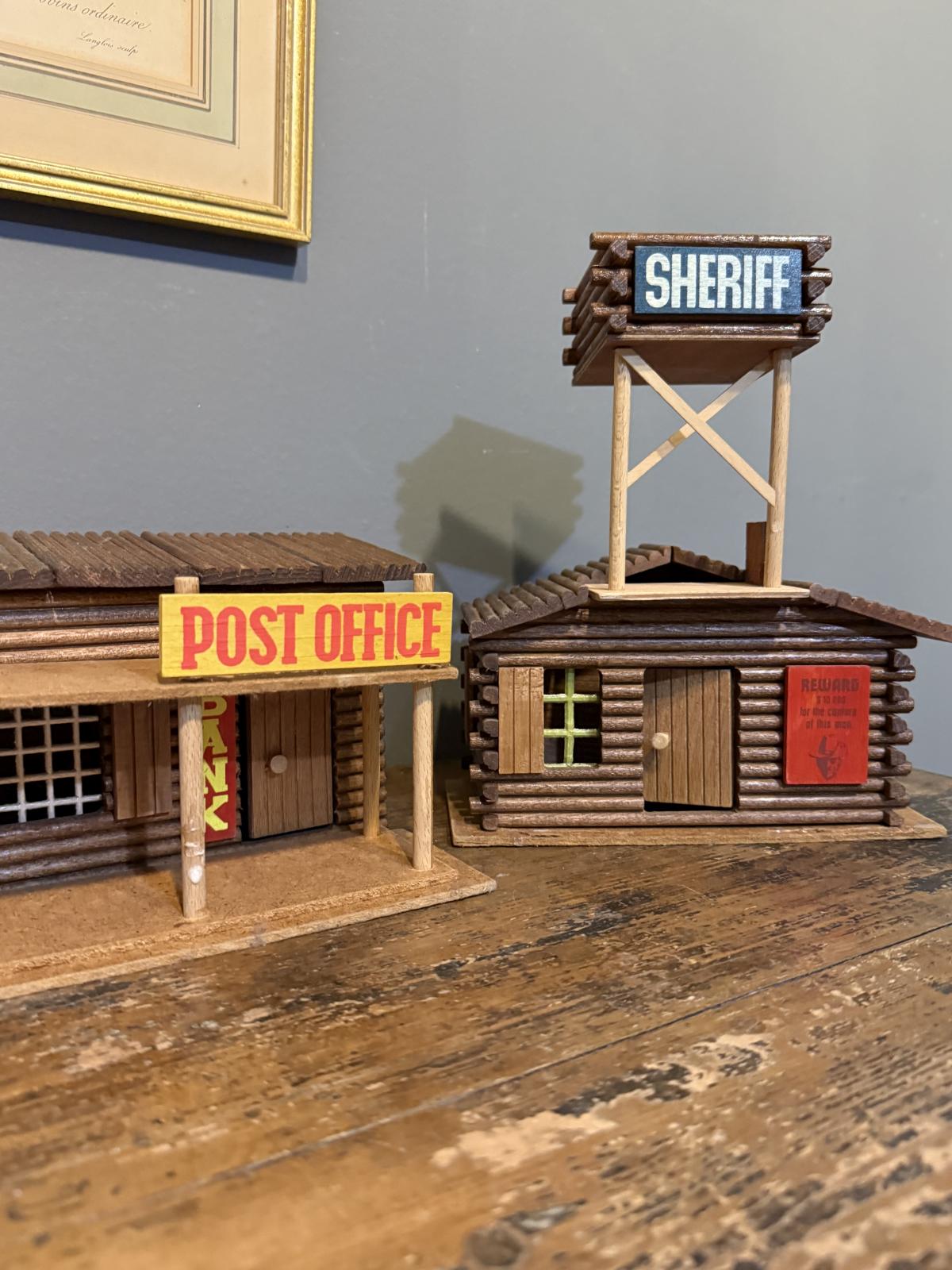 Set vintage „Western Town Main Street” — Sertar Magic