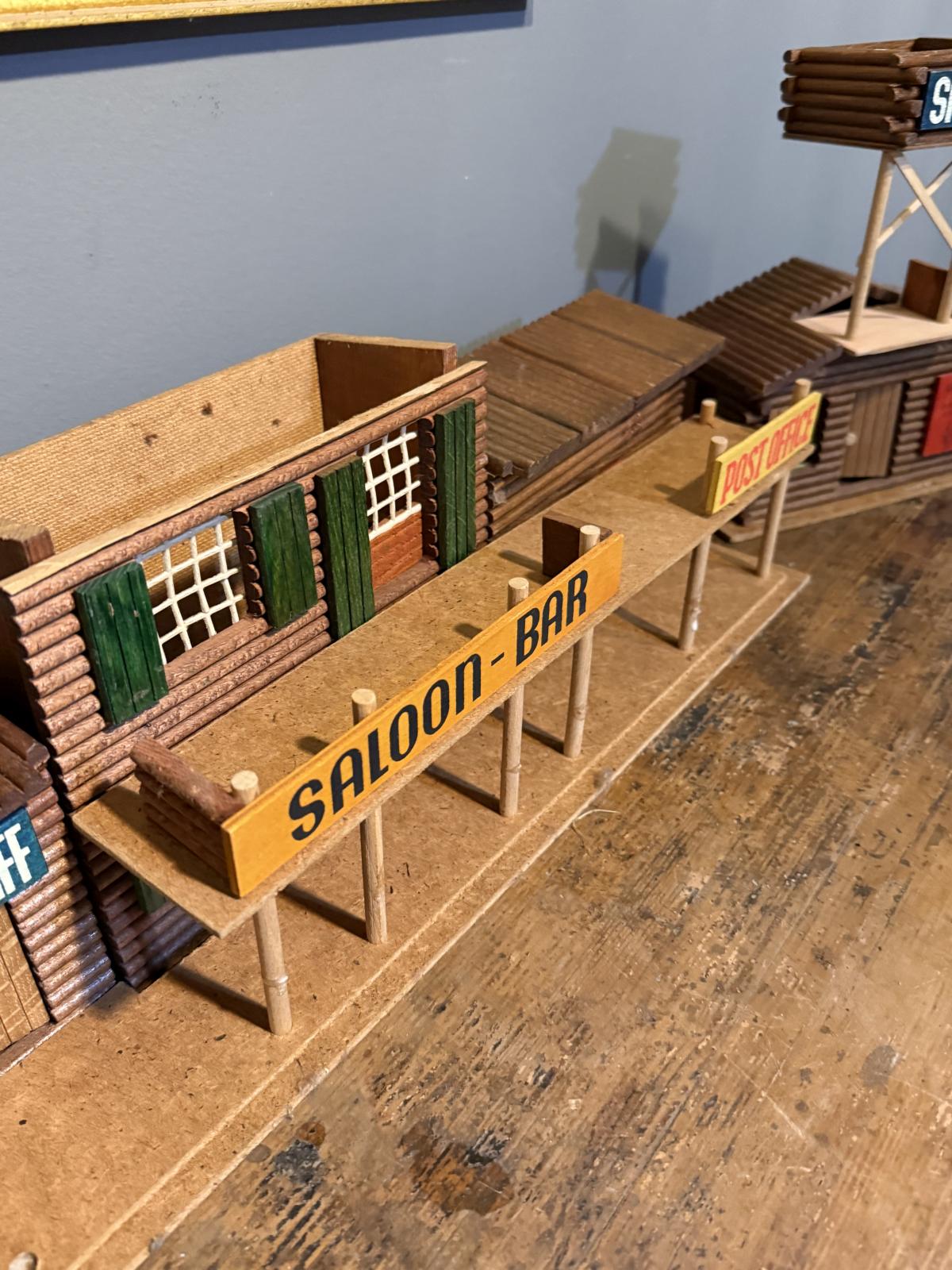 Set vintage „Western Town Main Street” — Sertar Magic